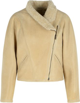 Isabel Marant Isabel Marant Blondine Shearling Ecru Jacket