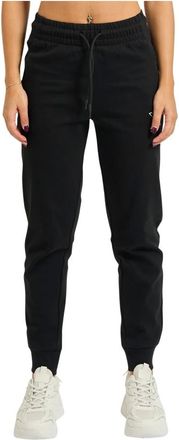 John Richmond Femme, Pantalons, Noir, Taille: 38 FR Pantalon avec logo sous la poche