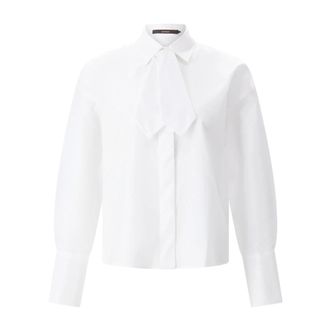Windsor Schluppenbluse - - Blouses & Shirts - Damen - Wei&szlig; - XL