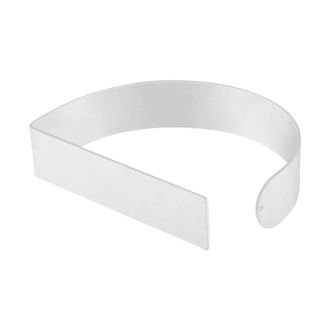 Dansk Copenhagen Statement Square Cuff Bangle - - Accessories - Damen - Grau - ONE SIZE