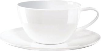 ASA 1965013 à table Tasse et soucoupe café au lait 0,35 l ( 1 Set ), Blanc