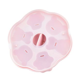 Generic Schokoladenform Bär | 6 Mulden, niedliches Cartoon-Tablett zum Backen, Schokoladenformen, Bären, zur Dekoration von Fondant, Süßigkeiten, Cupcake-Topp