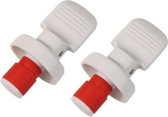 Pedrini Gadget Packung mit 2 ERWEITERUNGSKAPPEN, Kunststoff, Bianco, one Size, 2