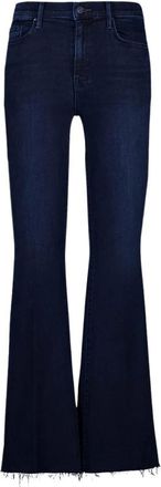 Mother Damen, Jeans, Blau, W28Größe