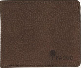 Faguo Porte-monnaie en cuir camel