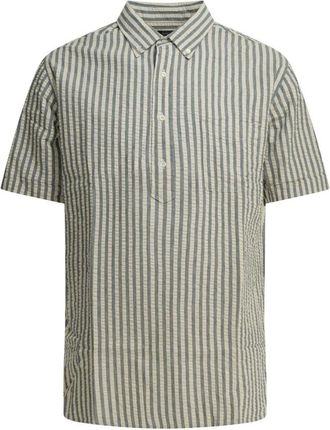 Beams Plus Chemise B.d. Manches Courtes Seersucker - Homme - Chemises - Multicolore - Taille: XL