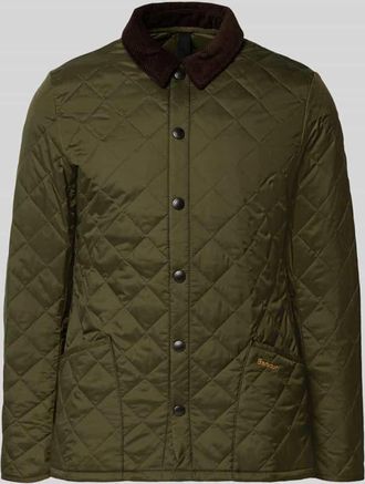 Barbour Steppjacke mit Umlegekragen