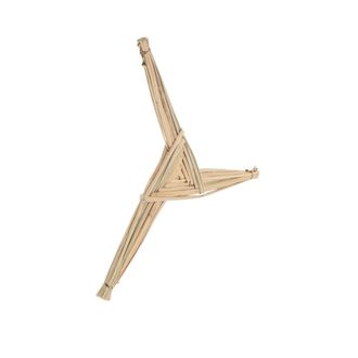 Cabilock Irisches Handgeflochtenes Strohkreuz der Heiligen Brigida Traditionelle Wanddekoration f&uuml;r Eingangsbereich und Bauernhaus Religi&ouml;ses Segenssymbol f&uuml;r 