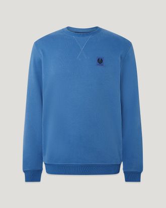 Belstaff Sweat-shirt Belstaff Pour Homme Coton Molletonn&eacute; Bleu Marine 2xl