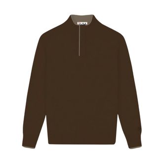 MC2 Saint Barth Zip-through - Homme - Sweatshirts et sweats &agrave; capuche - Brun - Taille: L