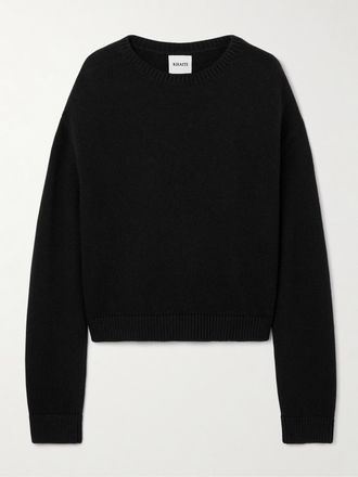 Khaite Milo Kaschmirpullover - Schwarz