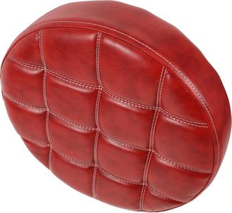 Lurrose Runder PU Sitzkissen Ersatz für Barhocker Stuhl Sitzplatte Rundes Stuhlkissen Strapazierfähig Leicht zu Reinigen Für Küche Esszimmer Restaurant