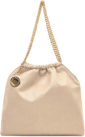 Stella McCartney Falabella Schultertasche mit Kordelzug - - Bags - Damen - Beige - ONE SIZE