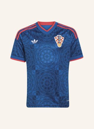 adidas Kroatien 26 Kids Ausw&auml;rtstrikot blau