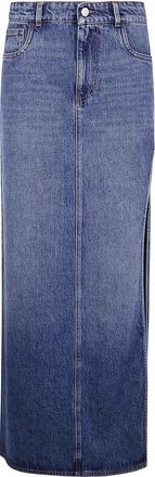 Coperni Jupe Longue - Bleu