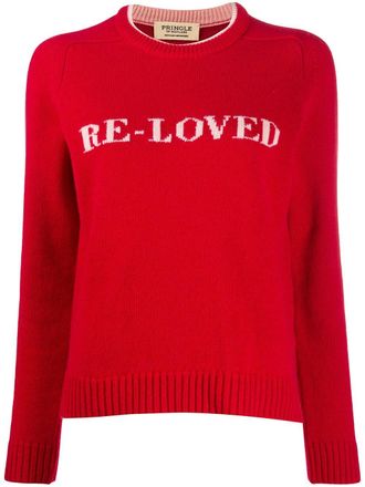 Pringle Of Scotland Re-Loved Pullover - Rot