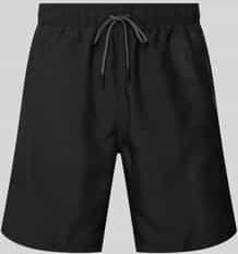 HUGO BOSS Regular Fit Badeshorts mit Label-Print Modell Orca