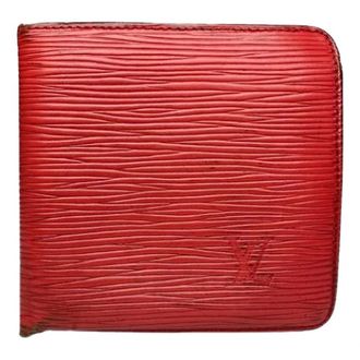 Louis Vuitton Pre-owned Vintage Leder-Geldb&ouml;rse - - Pre-owned - Damen - Rot - ONE SIZE