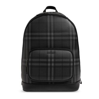 Burberry City Check Zip Backpack - - Bags - Herren - Schwarzk - ONE SIZE