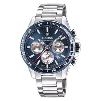 Festina Uhren - Timeless Chrono Uhr - Gr. unisize - in Silber - für Damen