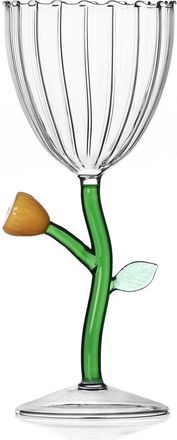 Ichendorf Optisch Bernstein Flower Kelch | Botanica Collection | 28 cl | Borosilikatglas | handgefertigt