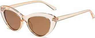 Generic Cat Eye Triangle Street Shooting Hommes et Femmes Lunettes de soleil Vacances en plein air Pare-soleil (couleur : C, taille : moyen) 2026, D, Taille u