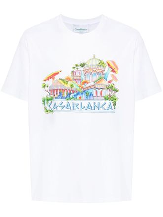 Casablanca The Road to Knowledge T-Shirt - Wei&szlig;