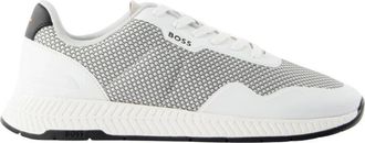 HUGO BOSS Homme, Chaussures, Blanc, Taille: 44 EU Ttnm EVO Mesh Trainers
