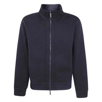 Emporio Armani Homme, Sweatshirts et sweats &agrave; capuche, Bleu, Taille: XL Zip-throughs