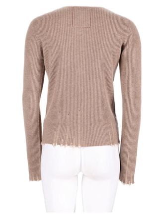 Uma Wang Cashmere Henley Sweater - Beige