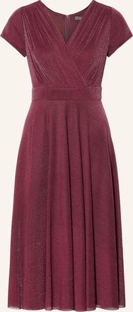 Vera Mont Jerseykleid In Wickeloptik Mit Glitzergarn rot