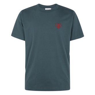 Family Fir$t Milano Family First - T-shirt Imprim&eacute; Coeur - Homme - Tops - Vert - Taille: S