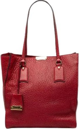 Burberry Pre-owned Tote Bag - - Pre-owned - Damen - Rot - ONE SIZE