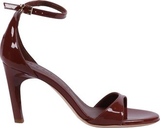 Sergio Levantesi Femme, Chaussures, Brun, Taille: 38 1/2 EU Sandalo Have6 Vernice Terra