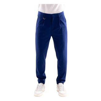 Paolo Pecora Elegante Chino-Hose - - Trousers - Herren - Blau - M