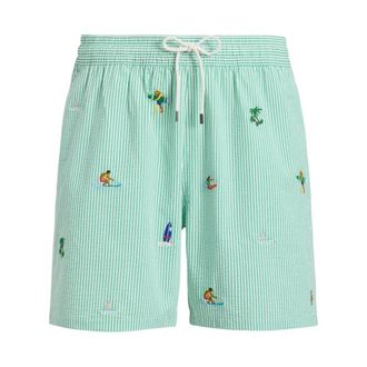 Polo Ralph Lauren Short da Mare a Righe - - Swimwear - Herren - Mehrfarbig - XL