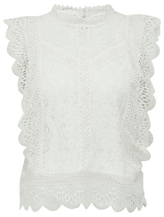 QS by s.Oliver Blusentop aus Spitze