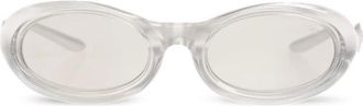 Diesel unisex, Accessoires, Gris, Taille: 51 MM Oval Lunettes de soleil