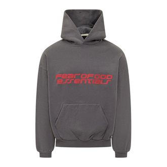 Fear of God Homme, Sweatshirts et sweats &agrave; capuche, Gris, Taille: XS Heavy Fleece 90s Sweat &agrave; capuche