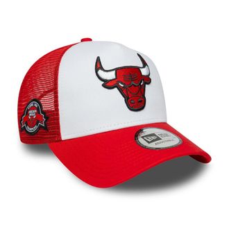 New Era A-Frame Mesh Trucker Cap - SIDEPATCH Chicago Bulls