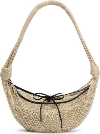 Christophe Lemaire Femme, Sacs, Beige, Taille: ONE Size Croissant Filt Bag