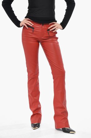 Diesel Bikerhose L-INSEY aus Leder Diesel