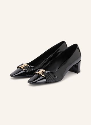 Ferragamo Ferragamo Lack-Pumps Tillya schwarz