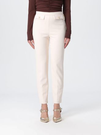 Elisabetta Franchi Pantalon ELISABETTA FRANCHI Femme couleur Lait