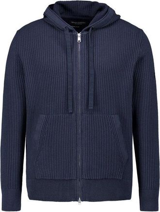 Marc O'Polo Herren Cardigan blau unifarben