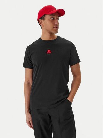 Kappa T-Shirt 382J2QW Schwarz Regular Fit