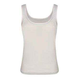 Genny Femme, Tops, Vert, Taille: 36 FR Hauts sans manches