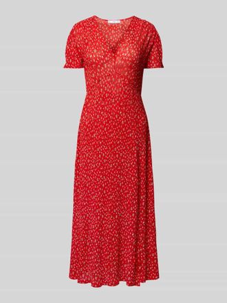 Mango Midikleid mit V-Ausschnitt Modell POMI