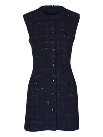 Veronica Beard robe sans manches &agrave; carreaux - Bleu