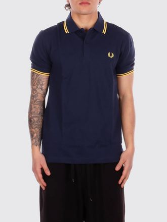 Fred Perry Polo Herren Farbe Blau 2